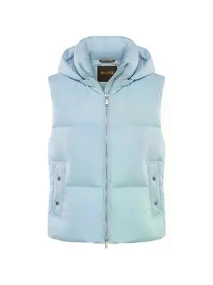 MOORER Quilted Hooded Gilet
