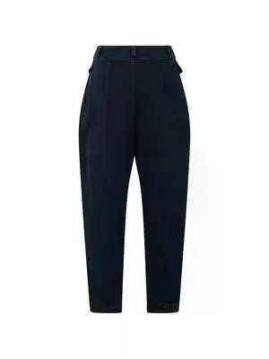 Alberta Ferretti Pleated Detail Trousers
