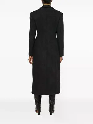 TELA Herringbone Single-breasted Coat