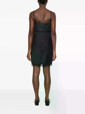 TELA Lace-trim Slip Mini Dress