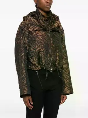 KIKO KOSTADINOV Tiger-pattern Hooded Jacket