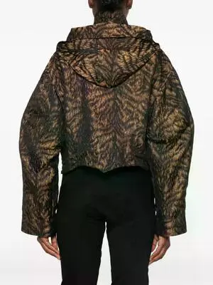 KIKO KOSTADINOV Tiger-pattern Hooded Jacket