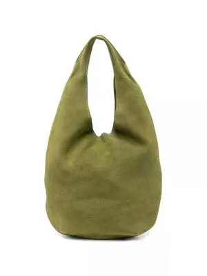 A.p.c. A.P.C. Suede Shoulder Bag Green