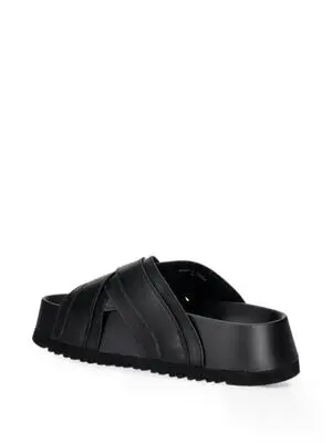 BUFFALO Jane Cross Buckle-fastening Platform Sandals