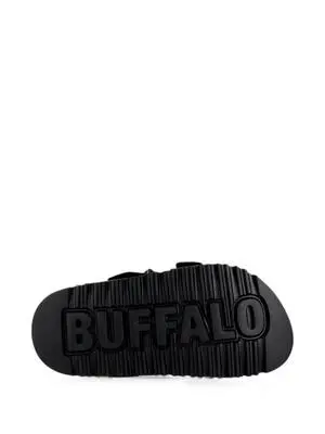 BUFFALO Jane Cross Buckle-fastening Platform Sandals