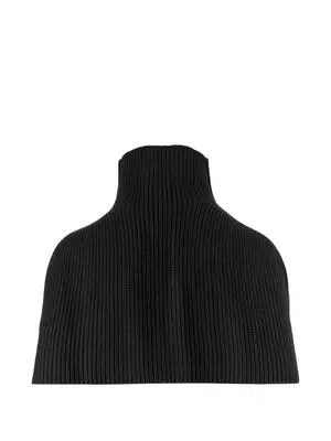 SA SU PHI Ribbed-knit Cashmere Cape