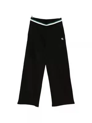 Karl Lagerfeld Wide Leg Sports Pants For Women