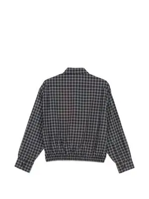 CORDERA Checked Shirt With Elasticated Hem