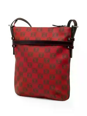 Loewe 2000-2026 Anagram Coated Canvas Crossbody Bag