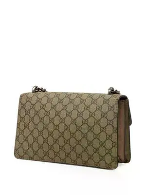 Gucci 2016-2026 Medium Gg Supreme Dionysus Shoulder Bag - Neutrals