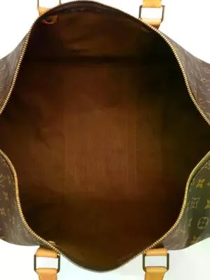 LOUIS VUITTON Monogram Keepall 50 Travel Bag