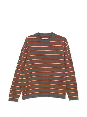 CORDERA Long-sleeve Striped Sweater