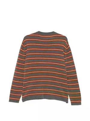 CORDERA Long-sleeve Striped Sweater