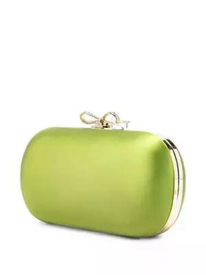 SELF-PORTRAIT Bow-detail Clutch Bag
