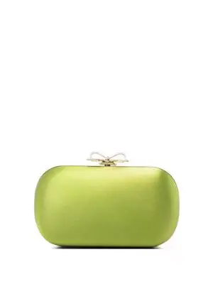 SELF-PORTRAIT Self-Portrait Bow Detail Clutch Bag