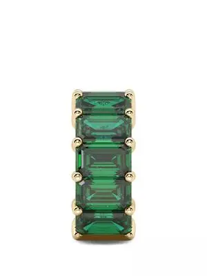 SOLO FOR DIAMONDS Emerald-embellished Ear Cuff - Gold