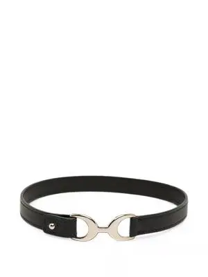 Hermès 2011 Swift Palladium Plated Pavane Double Tour Bracelet