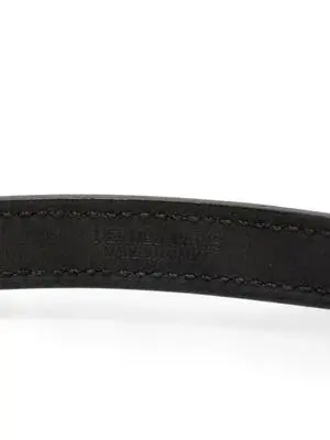 Hermès 2011 Swift Palladium Plated Pavane Double Tour Bracelet