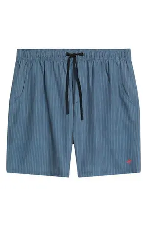 SANTO STUDIO Pinstriped Performance Shorts