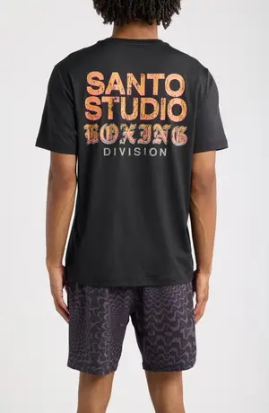 SANTO STUDIO Boxing Division Performance Graphic T-shirt