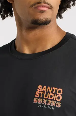 SANTO STUDIO Boxing Division Performance Graphic T-shirt