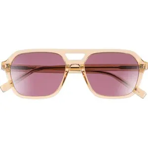 Saint Laurent Aviator Sunglasses - Yellow