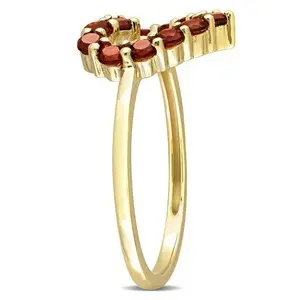 JULIANNA B. 10k Yellow Gold Heart Motif Necklace, Earrings & Ring Set