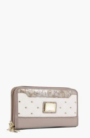 CAVALINHO Craft Small Wristlet Wallet 220 - Beige/white