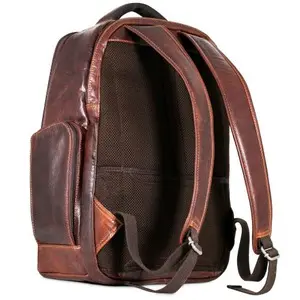 JACK GEORGES Voyager Large Tech Backpack - Brown