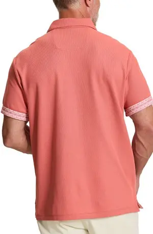 Tommy Bahama Etched Geo 5 O'clock Polo