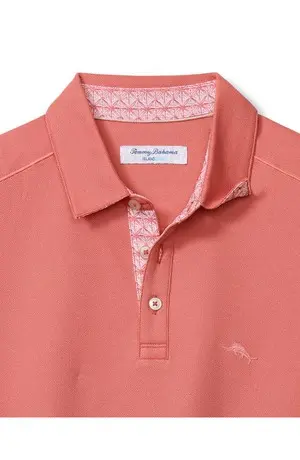 Tommy Bahama Etched Geo 5 O'clock Polo