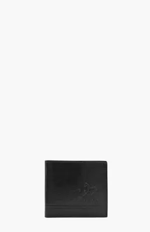 CAVALINHO Gentleman Trifold Leather Wallet 505 - Black