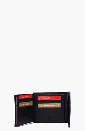 CAVALINHO Gentleman Trifold Leather Wallet 505