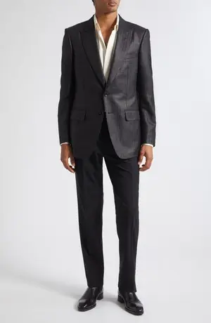 TOM FORD O'connor Herringbone Dinner Jacket