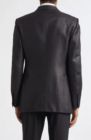 TOM FORD O'connor Herringbone Dinner Jacket