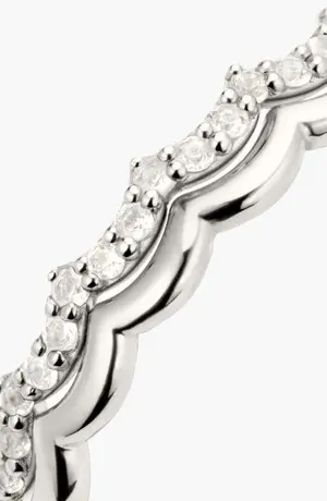 Mejuri Slim Charlotte Stacker Set - Sterling Silver