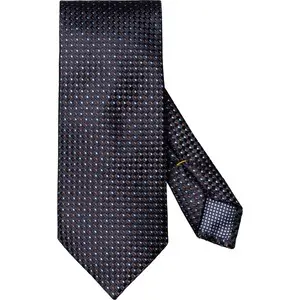 Eton Neat Silk Tie - Navy