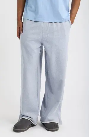 ELWOOD Split Hem Sweatpants - Blue