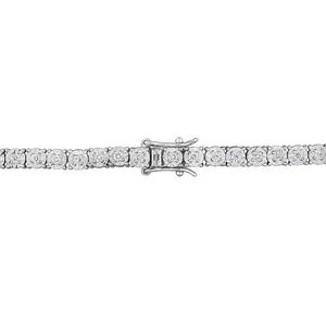 JULIANNA B. Lab-grown Diamond Tennis Necklace