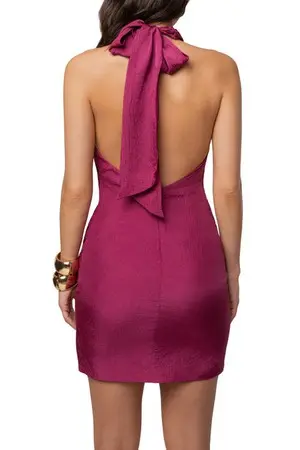 JLUXLABEL Sailing Into Night Mini Dress