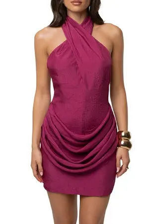 JLUXLABEL Sailing Into Night Mini Dress