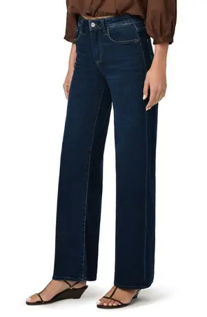 Paige Tatum Reverse Seamed Wide Leg Jeans