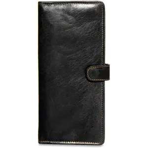 JACK GEORGES Voyager Travel Wallet - Black