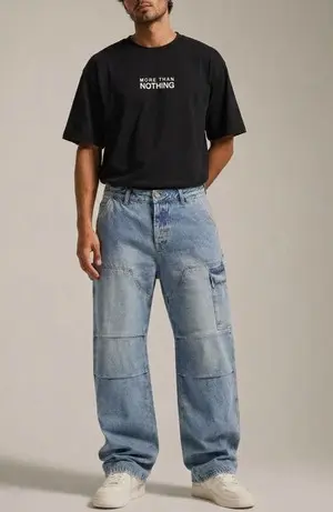 MANIA Carpenter-fit Denim Jeans
