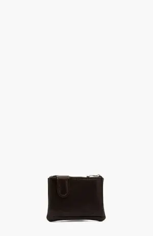 CAVALINHO Gentleman Leather Card Holder With Coin Purse 547 - Brown