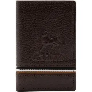 CAVALINHO The Sailor Trifold Leather Wallet 522 - Brown