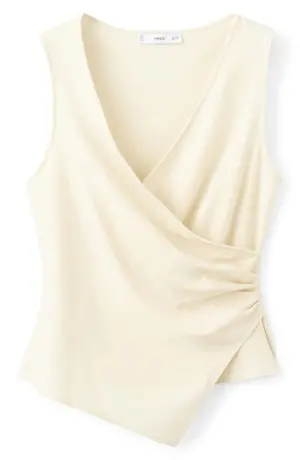 Mango Asymmetrical Crossover Top