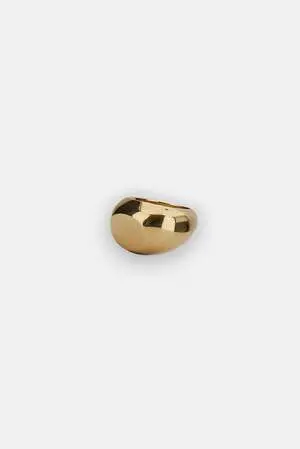 MOI MÊME MILANO Chevalier Smooth Ring - Oro