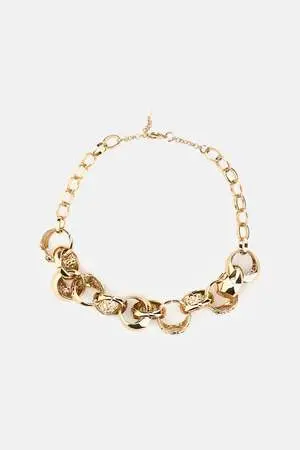 MOI MÊME MILANO Chain Necklace With Chevalier Detail - Oro