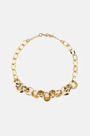 MOI MÊME MILANO Small Chain Necklace Chevalier - Oro